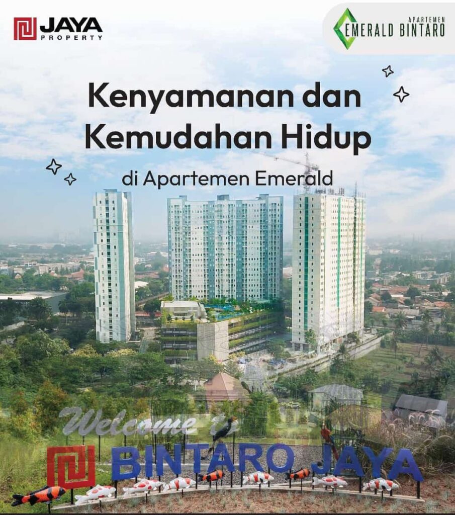 Apartemen Emerald Bintaro Cicilan 2 Jutaan